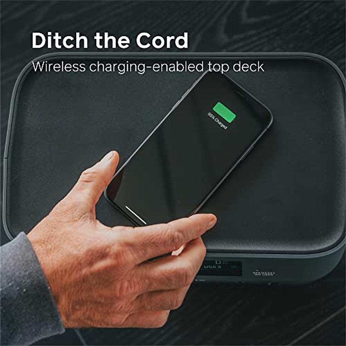 BioLite BaseCharge Rechargeable Lithium-Ion Power Station for Camping, DIY or Emergencies, BaseCharge 600