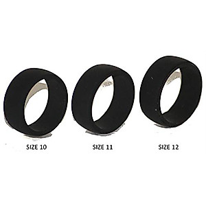 Classic Chrome and Gold Police Uniform Pens | Police Gift | Police Uniform Pen | 3 Active Wear Silicone Wedding Rings | Police Uniform Pens | Thin Blue Line | Police Pens |by Beall's Bay