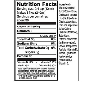 SodaStream Zero Strawberry Watermelon Drink Mix, 14.8 Fl. Oz, Pack Of 2