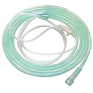 ResOne 5pc 25+7' Adult Soft Oxygen Tubing Replacement Kit, Purple w/Swivel Connectors