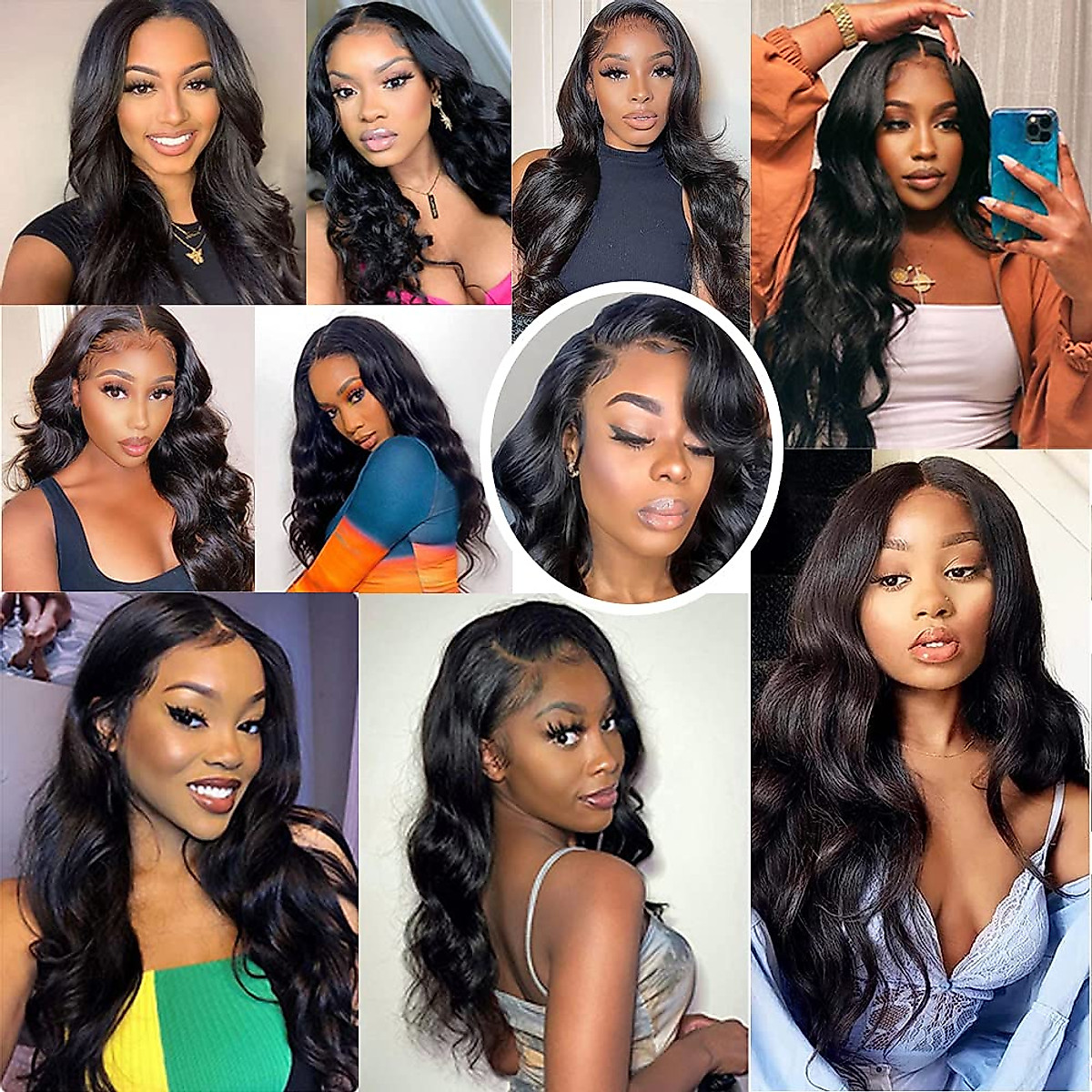 UDesire 12A Brazilian Body Wave One Bundle 18inch 100% Unprocessed Brazilian Virgin Body Wave Human Hair for Black Women Natural Black Brazilian Body Wave Human Hair Weft