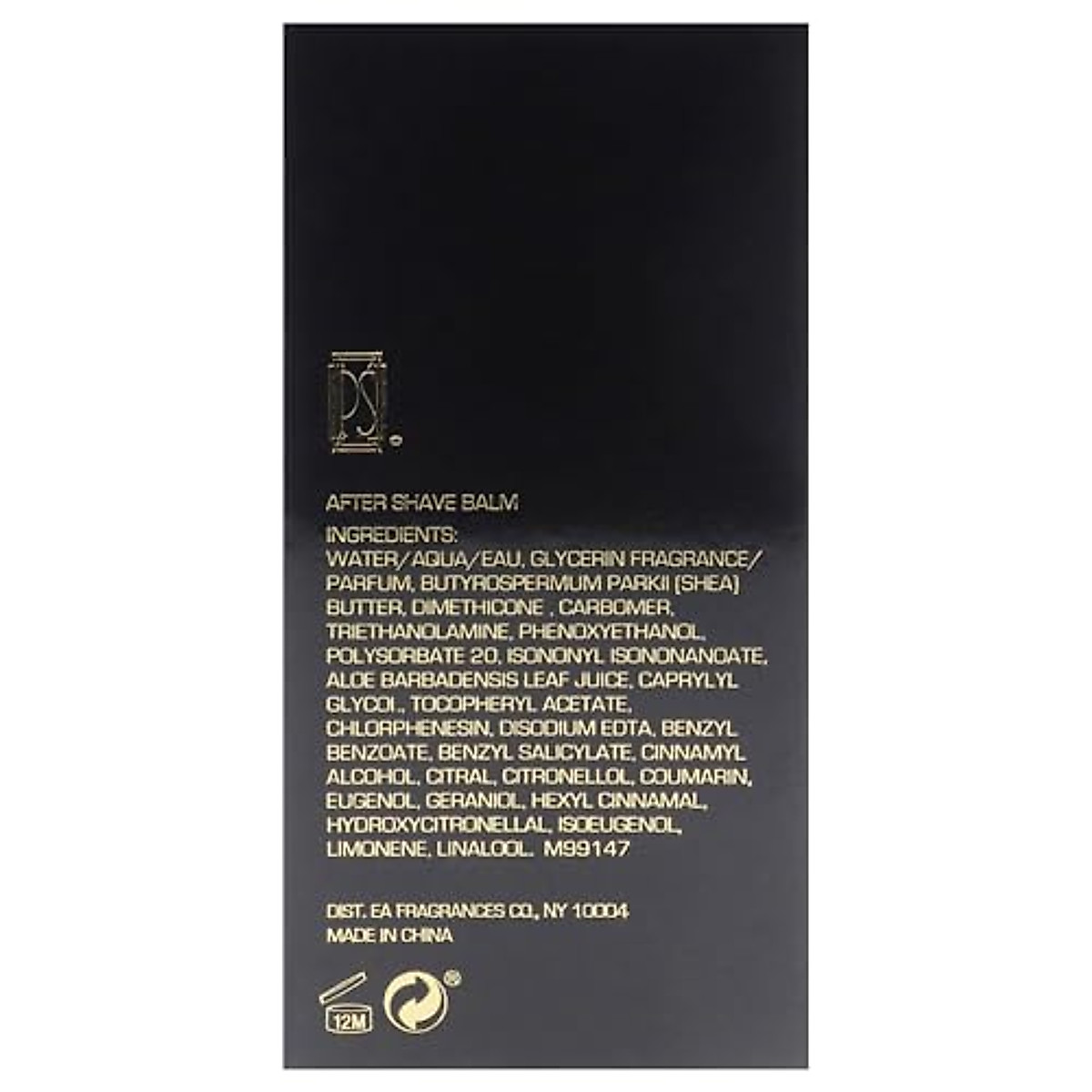 Paul Sebastian PS for Men, Aftershave Balm, 4-Ounce