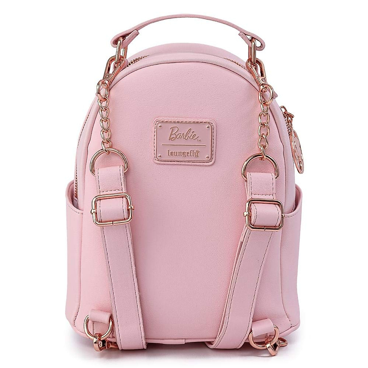 Loungefly Rose Gold Chain Mini Backpack