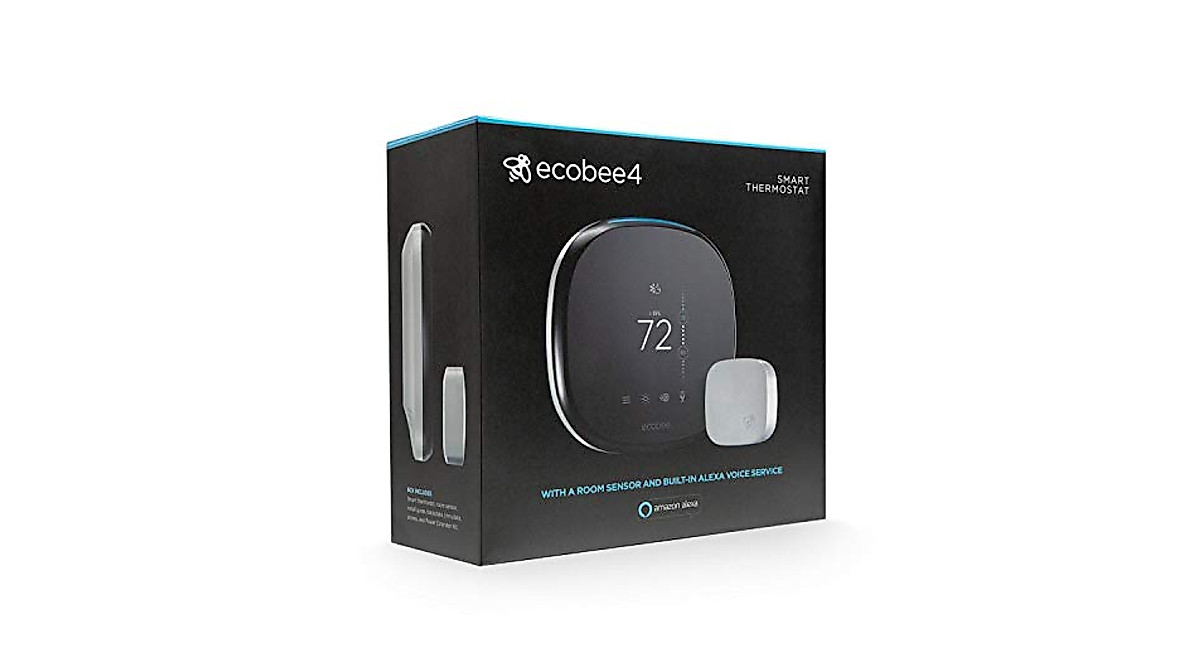 ecobee4 Smart Thermostat with Built-in Alexa & Sensor