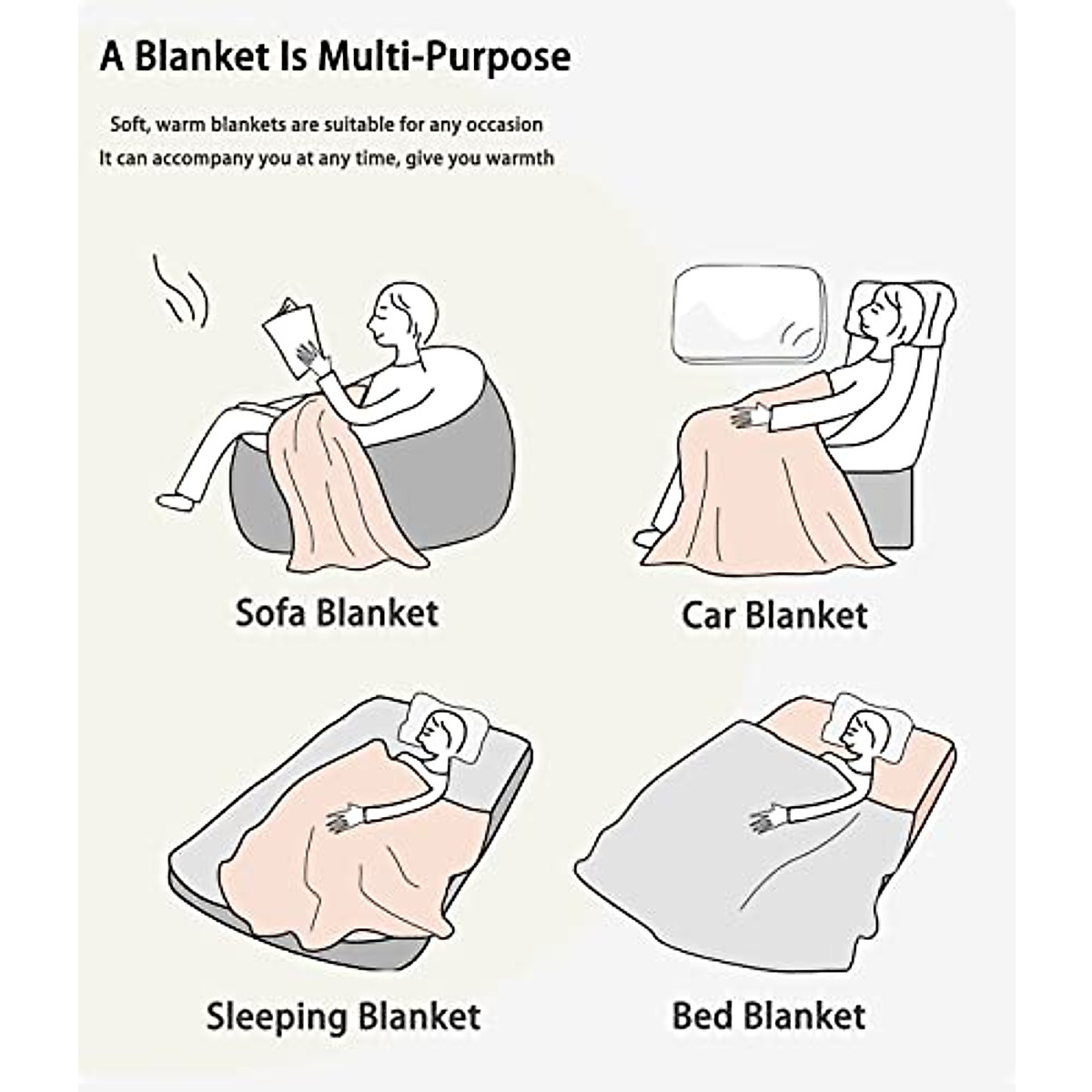 Custom Blanket with Photos Text Personalized Flannel Throw Blankets Customized Blanket for Baby Family Best Friend Birthday Christmas Halloween Fathers Mothers Valentines Day Gift