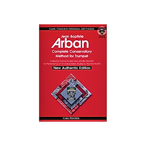 Complete Conservatory Method for Trumpet New Authentic Edition-Spiral Bound-with pacc.Bk + CD