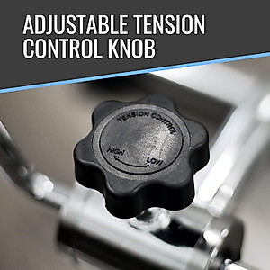 DMI Portable Exercise Bike, Under Desk Bike Pedal Exerciser for Arms or Legs can be used as Workout Equipment or Physical Therapy with Manual Tension Adjuster, Chrome