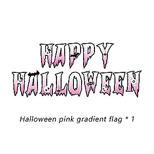 IFOTIME Halloween Supplies Latex Balloon- Party and Mylar SetHalloween Balloon- Foil Inflatable Toy Slide Inflatable (as Shown-D, One Size)