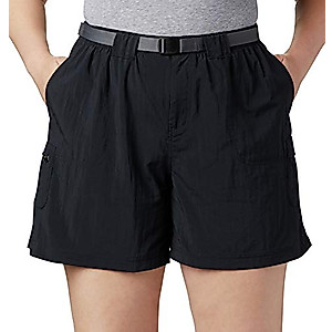 Columbia Women's Sandy River Cargo Short Shorts, black, Mx6