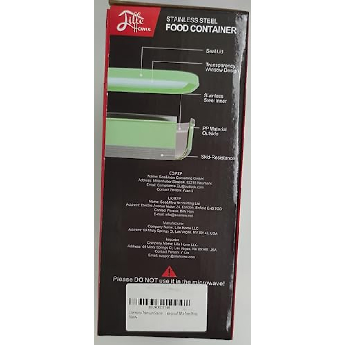 Lille Home Leak Proof Stainless Steel Lunch Snack Containers Set - Ideal for Educational Settings and Daycare - Nesting Trio with Silicone Lids - 47oz+30oz+16oz - Pink