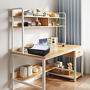 Leendines A4 Size Plastic Storage Trays, Shallow Storage Baskets Set of 6