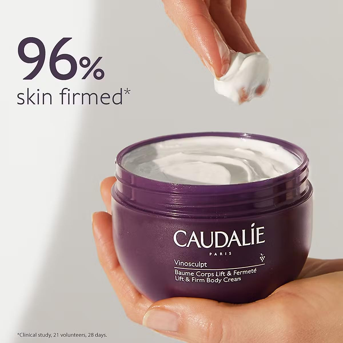 Caudalie Vinosculpt Lift & Firm Body Cream, Smoothing, Toning and Firming, with Shea Butter, 8.4 oz
