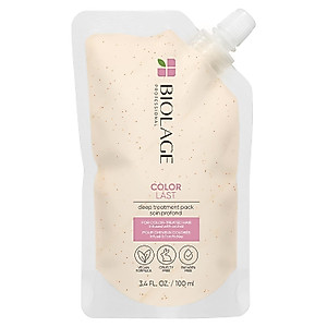 BIOLAGE ColorLast Deep Treatment Pack - Mutli-Use Hair Mask That Helps Maintain Hair Color, Vegan & Paraben-Free, 3.4 Fl Oz