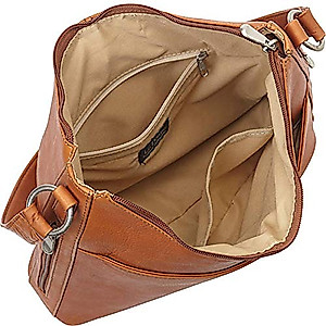 Le Donne Leather Bella Hobo (Black)