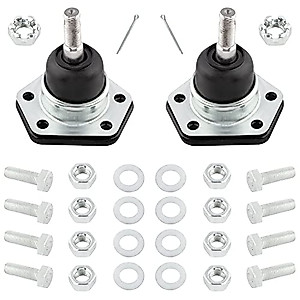 YMAUGP 2pcs Kit 2 K6136 Front Upper Ball Joint Suspension Fit 1973-1995 For GMC For Chevrolet C1500 Suburban C10 Pickup G15 G15/G1500 Van G1500 G25 G25/G2500 Van G2500 Jimmy P10 Van K5 Blazer