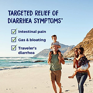 Boiron Diaralia Tablets for Diarrhea Relief, Gas, Bloating, Intestinal Pain, and Travler's Diarrhea - 120 Count (Pack of 1)