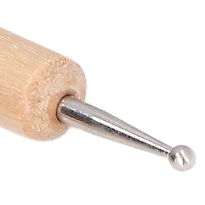 Double End Tracing Dotting Eraser Creasing Pen Dot Drill Pen Tool Beech Pens Set Piece Set Tool Tool Flower 5Pcs Fine Drill Pen for Pom Pencil Drill Pen Labels