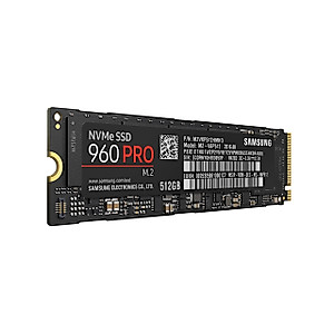 Samsung 960 PRO NVMe M.2 512GB SSD (MZ-V6P512BW)