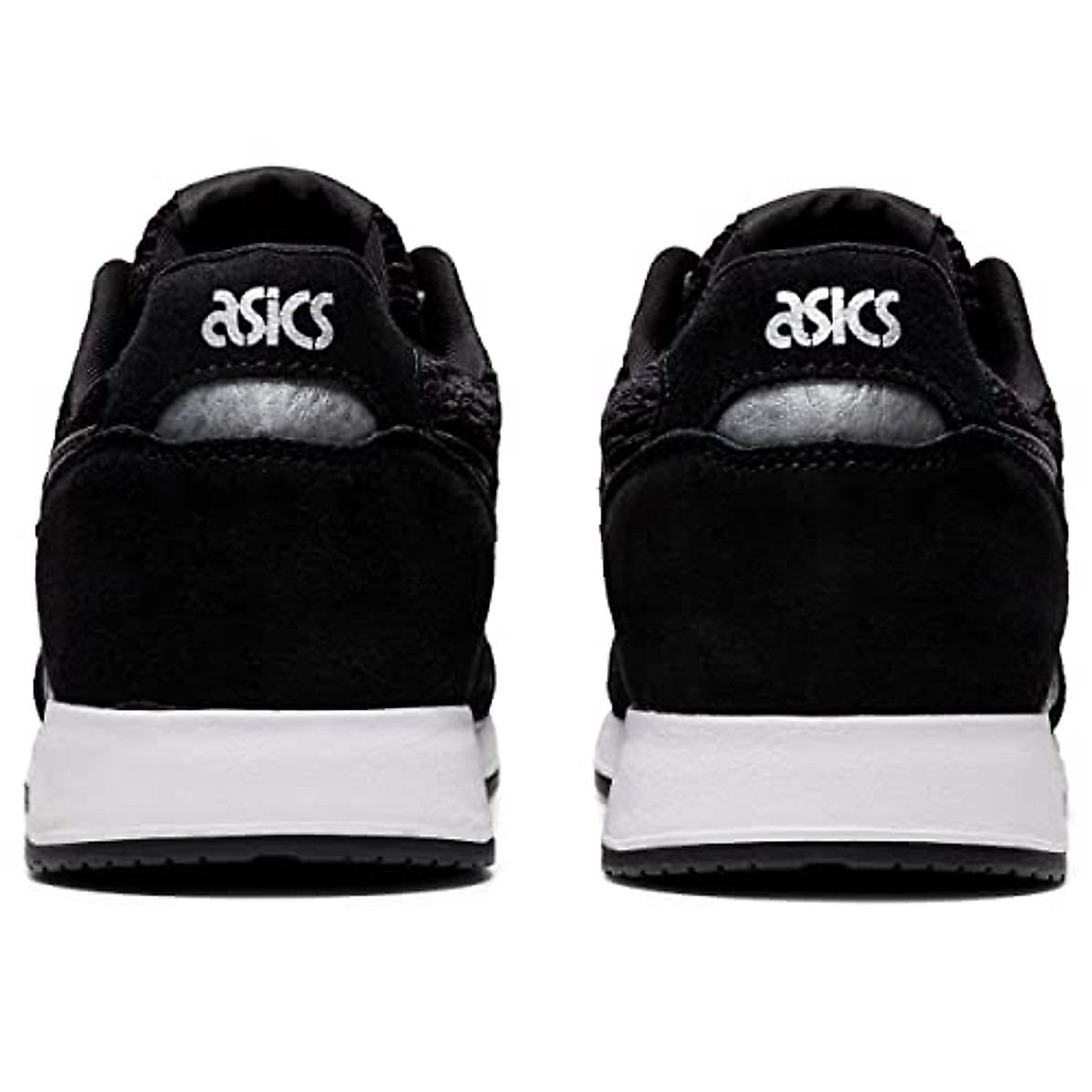 ASICS Women's Lyte Classic Shoes, 8.5, Black/Pure Silver