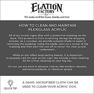 Thank You For Coming, Please Take One - Wedding Favors Acrylic Sign (8"H x 10"W, Clear) ou For Coming, Please Take One - Wedding Favors Acrylic Sign (8"H x 10"W, Clear)