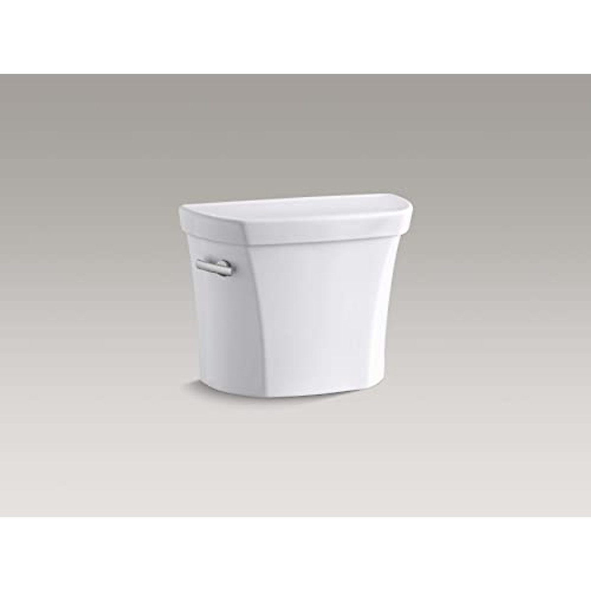 KOHLER 4467-0 Wellworth 1.28 gpf Toilet Tank with Left-Hand Trip Lever, One Size, White