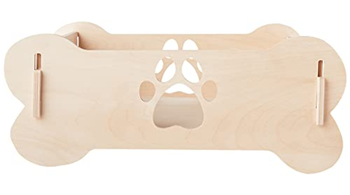 MPI WOOD Baltic Birch Toy Box for Pets