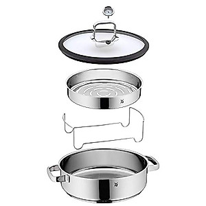 WMF Steam Cooker, Silver, 28 cm