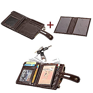 Anti-Lost Bluetooth Wallets for Men, Trackable Mens Wallet with GPS Position Locator & Finder Tracker