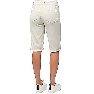 Democracy Women's Ab Solution Bermuda Short, Pale Stone, 6