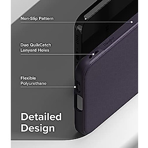 Ringke Onyx [Feels Good in The Hand] Compatible with Samsung Galaxy S23 Plus Case, Anti-Fingerprint Technology Prevents Oily Smudges Non-Slip Enhanced Grip Precise Cutouts for Camera - Deep Purple