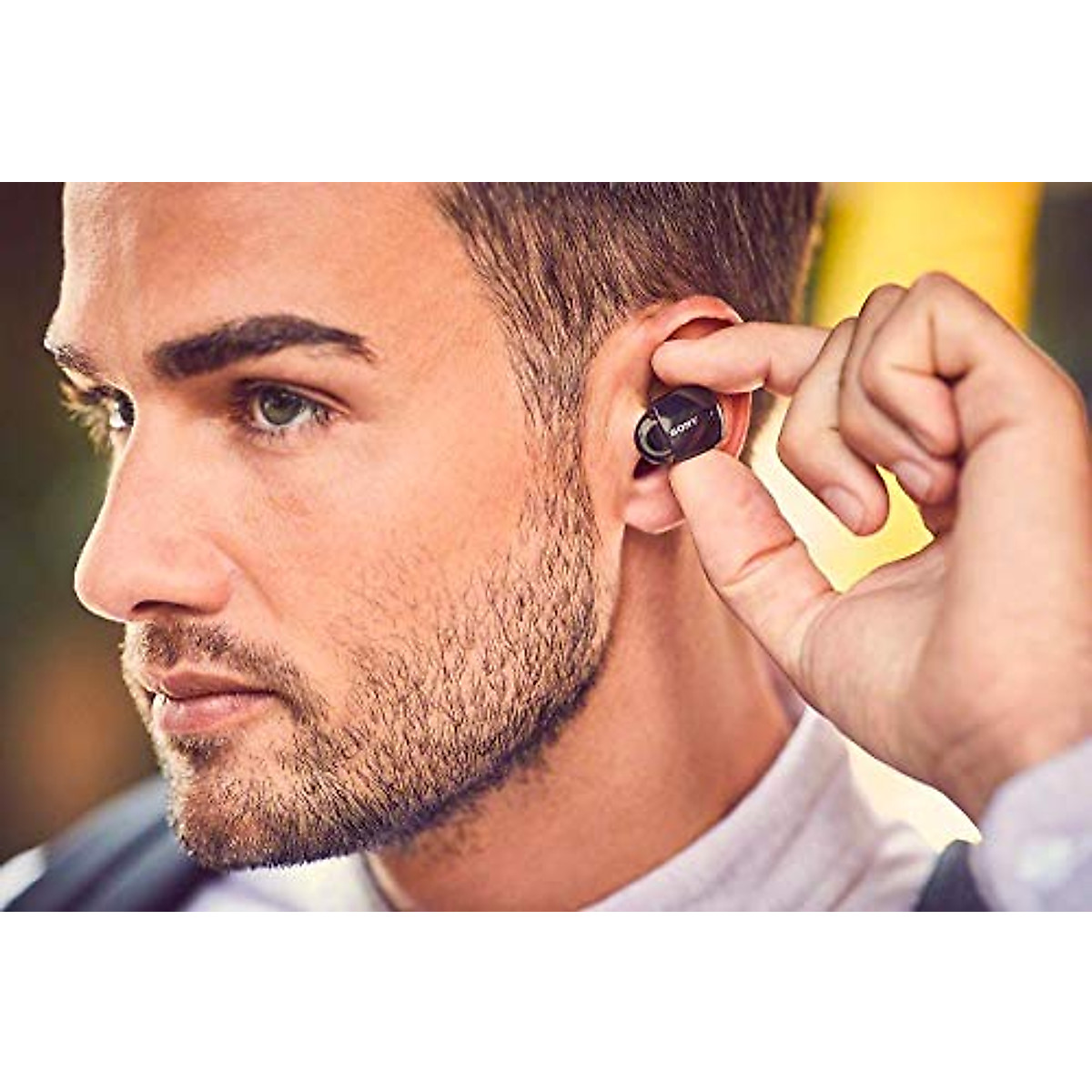 Sony Premium Noise Cancelling True Wireless Headphones - Black (WF1000X/B)