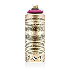 Montana Cans Montana GOLD 400 ml Color, Shock Pink Spray Paint,MXG-S4010, 11 Ounce (Pack of 1)