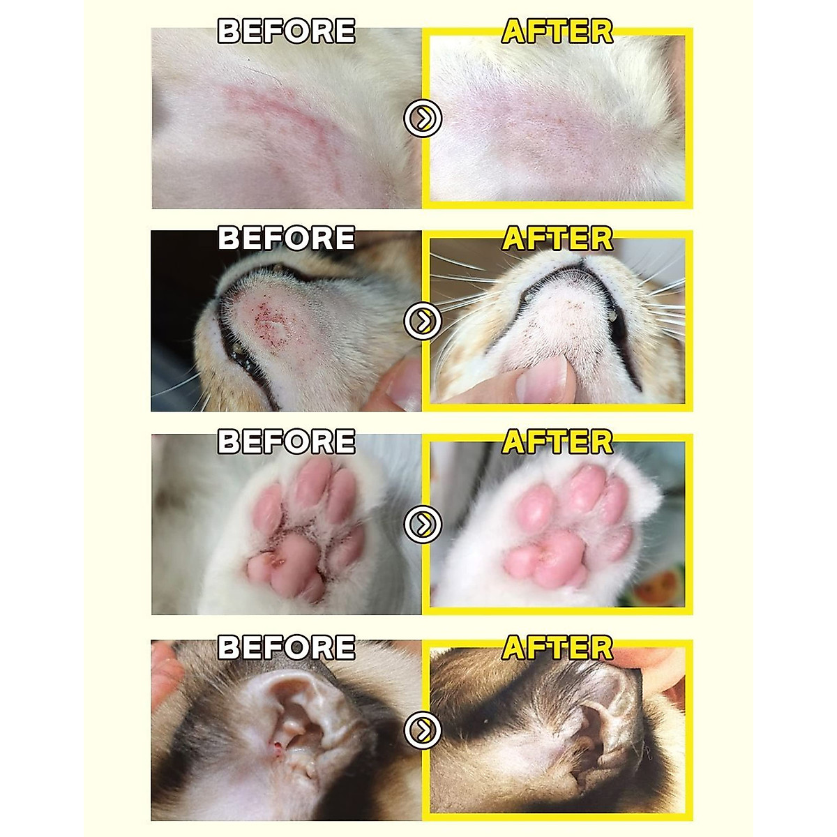 SUNNY SIDE UP Dog Cat Paw Moisturizer Yellow Centella Salve | Dog Lotion for Dry Itchy Skin & Cracked Paws | Cat Itchy Skin Allergy Relief | Cat & Dog Paw Balm for Skin Irritation (1.16 fl oz)