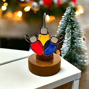 Switchables Glass Cover: Christmas Light Bulbs