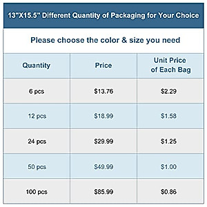 iMucci 18"X24" 6Pcs Mesh Laundry Drawstring Bag Nylon Drawstring Gym Bag with Cord Lock Closure