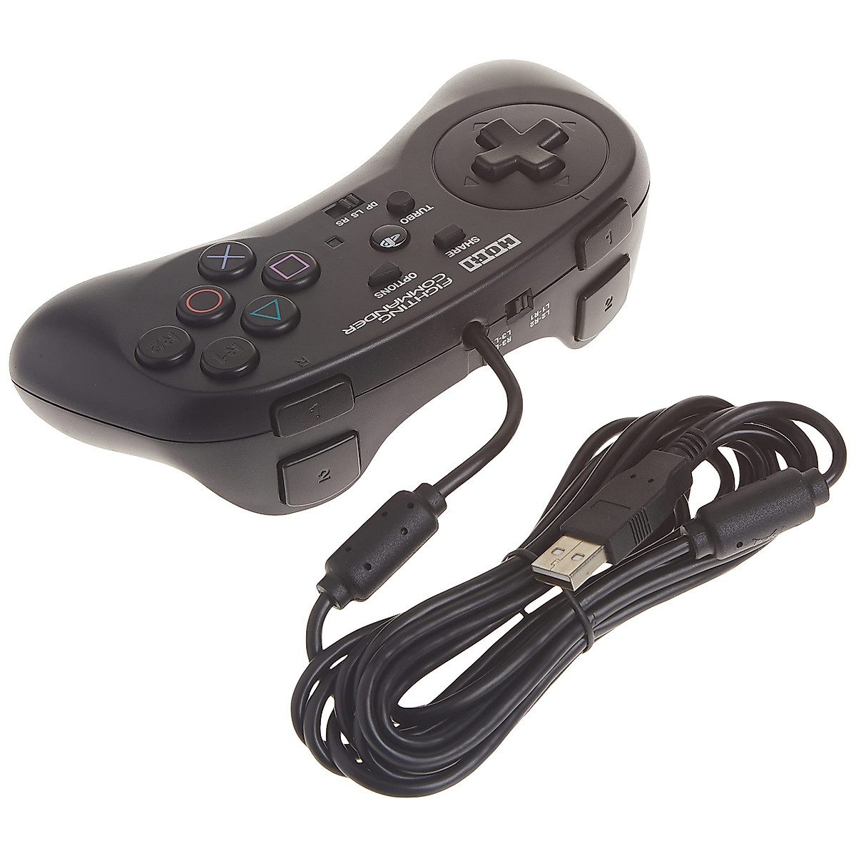 HORI Fighting Commander for PlayStation 4 & 3 Officially Licensed by Sony - PlayStation 4