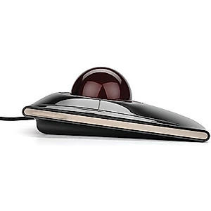 Kensington Wired SlimBlade Trackball Mouse (K72327U), Black