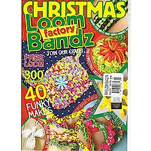 CHRISTMAS LOOM BANDZ FACTORY, 2014 (40 FUNKY MAKES * LOOM BAND PURSE)