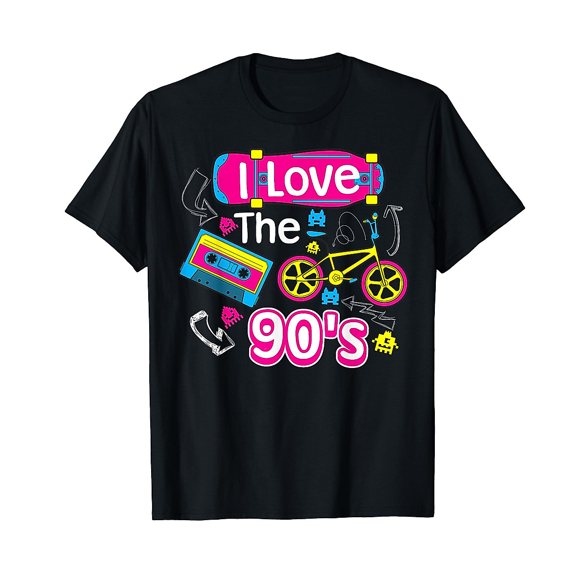 I Love The 90's | Cute Fancy Millennials Gift T-Shirt