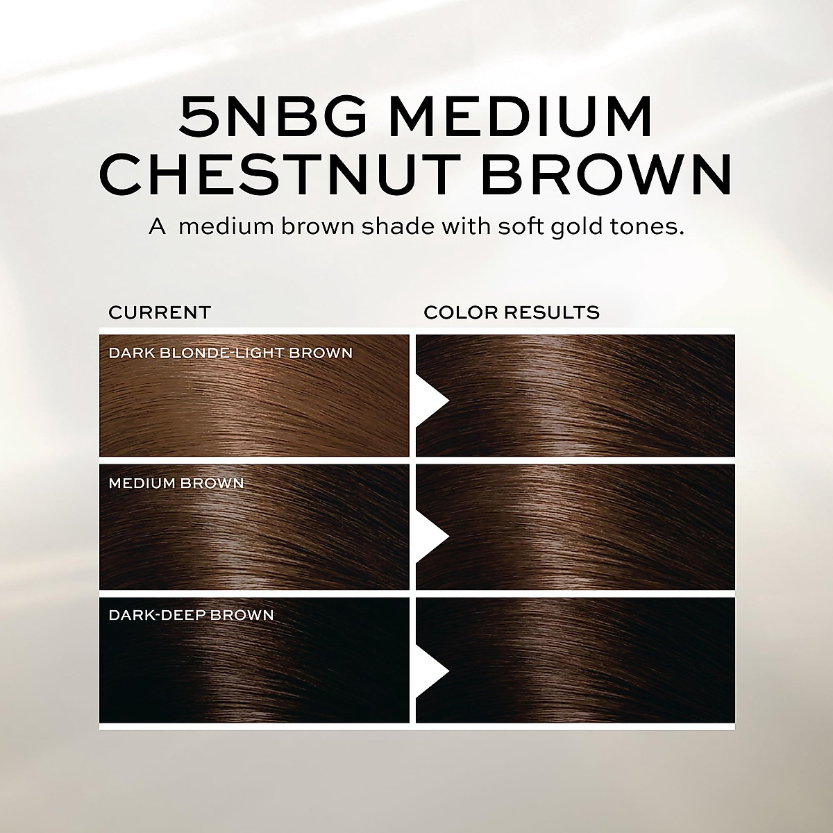 John Frieda Precision Foam Colour, Medium Chestnut Brown 5NBG, Full-coverage Hair Color Kit, Anti-Fade Gray Coverage, Deep Color Saturation Hair Dye, 1 Application