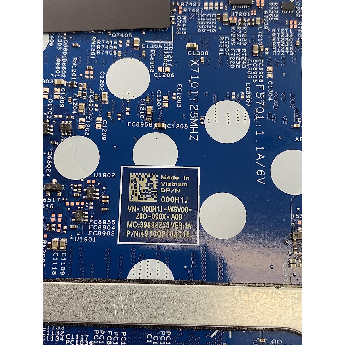 EbidDealz Replacement for Laptop Motherboard Intel Core i5-1135G7 CPU with 2X DDR4 RAM Slots Dell Latitude 3420 3520 00HIJ