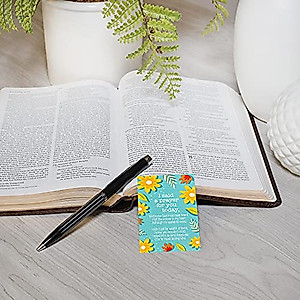 Said A Prayer Blue 3 x 2 Cardstock Keepsake Itty Bitty Bookmarks Pack of 24