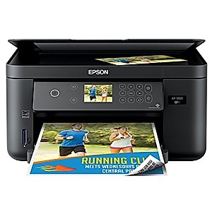 Epson Expression Home XP-5100 Wireless Color Photo Printer with Scanner & Copier, Amazon Dash Replenishment Ready