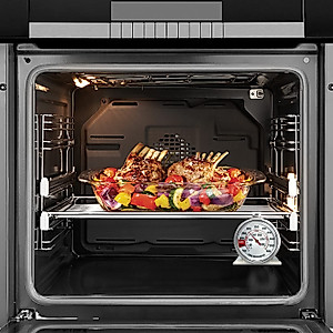 Oven Thermometer, CENTOLLA’s 2.56’’ in Oven Thermometer for Gas/Electric Oven, 100F-600F Premium Stainless Steel Baking Thermometer