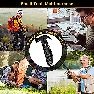 Gift for Men Multitool Hammer Mini Cool Gadgets Daughter Son Kids Wife Christmas Personalized Gifts Ideas for Men Dad Husband Boyfriend Grandpa