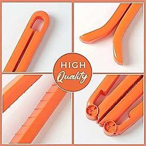 dazeni Folding Boot Shaper for women,Boots Knee High Shoes Clip Support Stand Storage Organizer,Boots Inserts Shape Holders -3PACK (Blue)