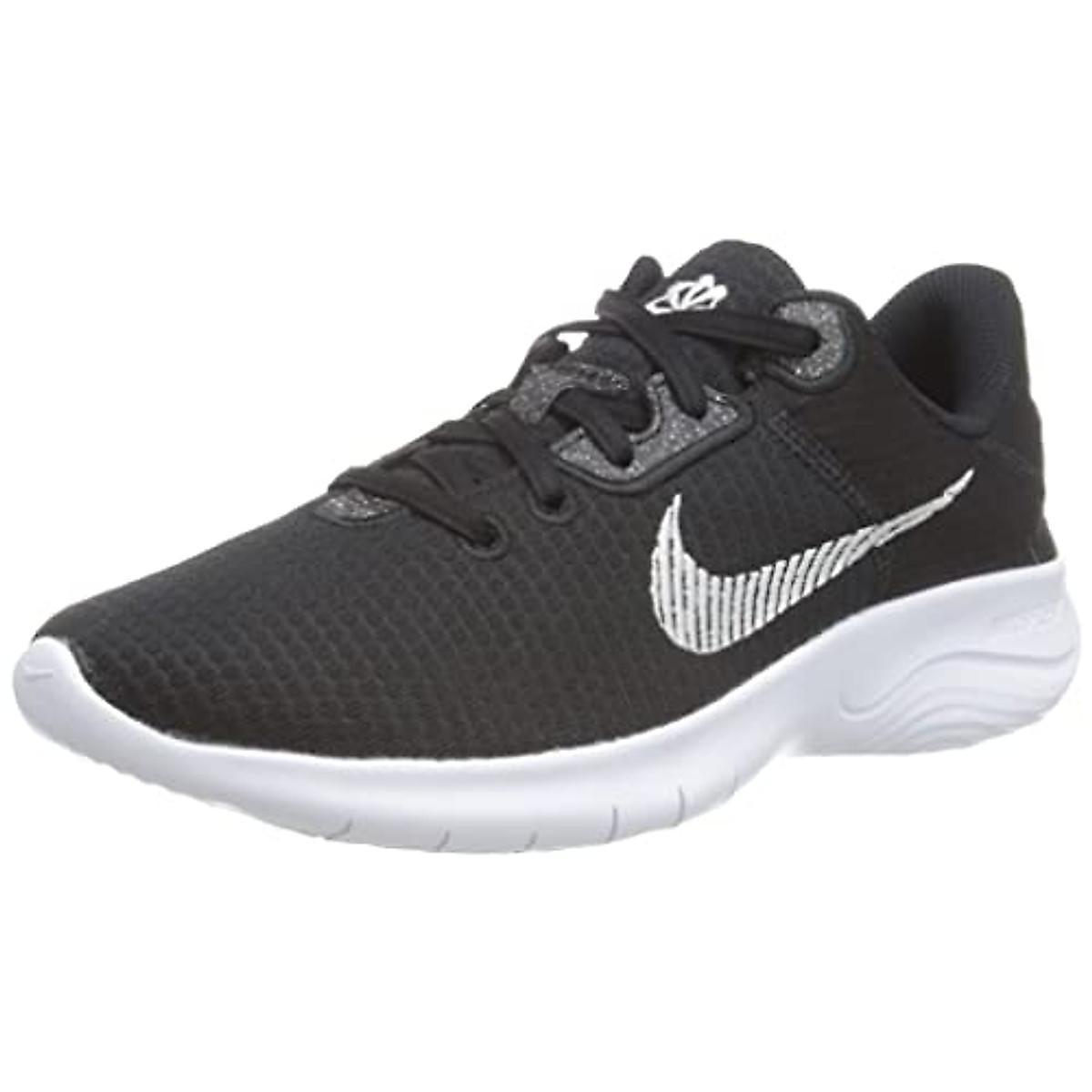 Nike Women's Flex Experience Run 11 NN Running Shoe, Black/White-DK Smoke Grey, 10 M US