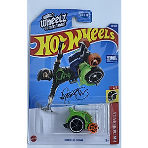 Hot Wheels 2022 - Wheelie Chair - Green - HW Daredevils 2/5