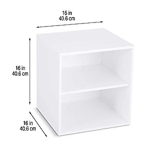 MICHAELS Bulk 6 Pack: Modular Cube with Shelf by Simply Tidy™