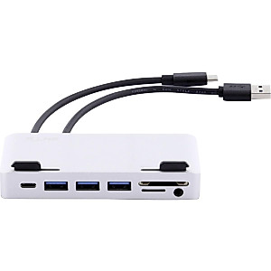 lmp USB-C Attach Hub Silver – USB-C Hub 7 Ports for iMac